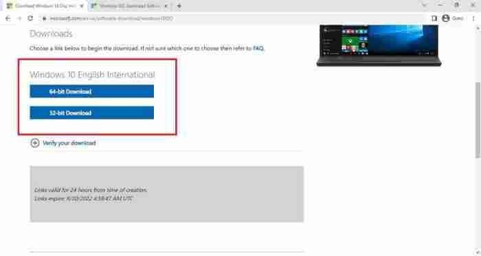 Download Windows 10 ISO Files (Bootable Disc Images) - Windowstan
